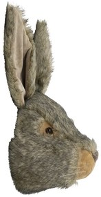 Nástěnná plyšová dekorace hlava králík Cuddly Rabbit - 39*20*47cm