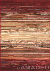 Kusový koberec Cambridge 5668 - červený/béžový