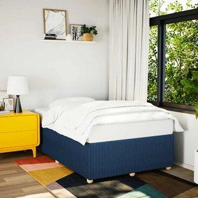 Rám postele bez matrace modrá 120x200 cm textil 3284934