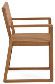 Zahradní židle z akáciového dřeva Kave Home Emili