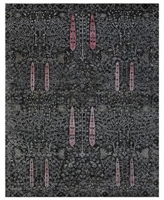 XXXLutz ORIENTÁLNÍ KOBEREC, 120/180 cm, šedá, pink Cazaris - Orientální koberce - 004345140960