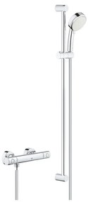 Grohe Grohtherm 800 Cosmopolitan - Termostatický sprchový set se sprchovou tyčí 900 mm, chrom 34768000