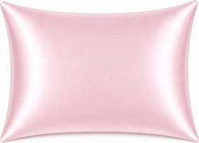 Hedvábný povlak na polštář 40x60cm světle růžový: 40x60cm