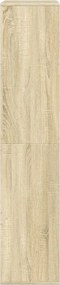 Dělicí stěna dub sonoma 100 x 33 x 155,5 cm kompozitní dřevo 3309566