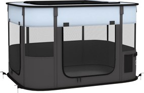 PawHut Okenní Tkanina Park pro Psy, Park pro Štěňata, Venku uzavřený prostor pro zvířata s úložnými kapsami, Skládací uzavření pro psy a štěňata, 84 …