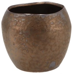 Bronzový keramický květináč AMARAH 12 cm
