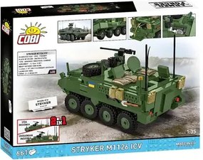 COBI Stavebnice Stryker M1126 ICV / Ozbrojené síly / 661 dílků / 1:35
