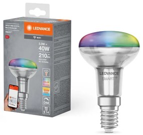 Ledvance | LED RGBW Stmívatelná žárovka SMART+ E14/3,3W/230V 2700-6500K Wi-Fi - Ledvance | P225564