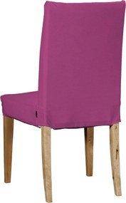Potah na židli IKEA Henriksdal, krátký barva růžová látka pletený vzor