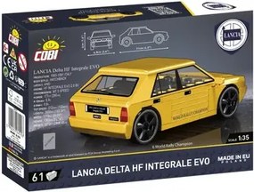 COBI 24515 Lancia Delta HF Integrale Evo / 61 kostek / 1:35 / od 6 let