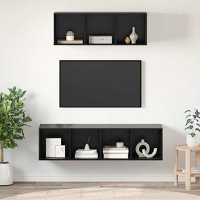 Sestava TV skříněk 2 ks Černý dub Kompozitní dřevo 3393355