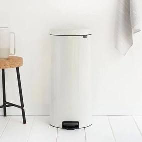 Brabantia Pedálový koš NewIcon 30L bílá