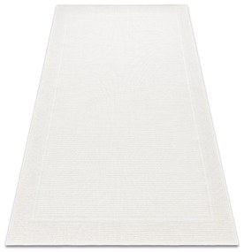 Dywany Łuszczów Kusový koberec Timo 5979 White – na ven i na doma - 70x300 cm