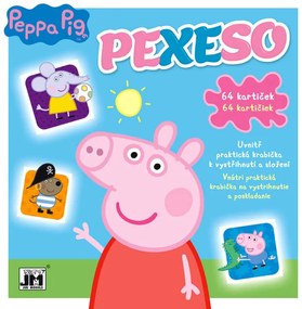 JIRI MODELS Pexeso v sešitu Peppa Pig s krabičkou a omalovánkou 4