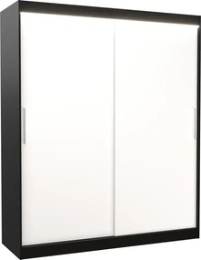 Posuvná skříň s LED osvětlením LINCOLN 180