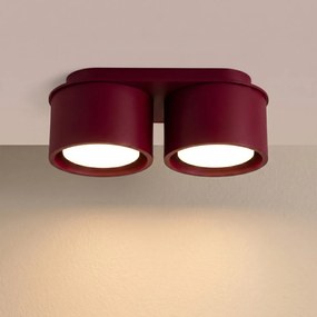 Sollux Lighting Stropní svítidlo MODO 2 bordó GX53