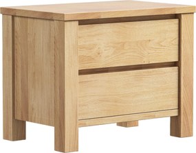 XXXLutz NOČNÍ STOLEK, divoký dub, barvy dubu, 60/47/38 cm Linea Natura - 002768008805