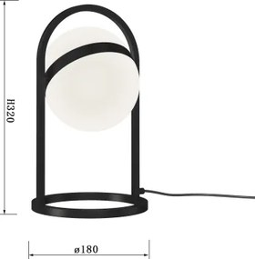 Eglo 300342 - LED Stmívatelná dotyková stolní lampa AVIGNON  LED/10,5W/230V