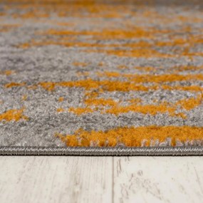 Kusový koberec Calif šedooranžový 80x300cm