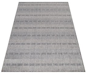 Ayyildiz, Kusový koberec Aruba 4903 grey – na ven i na doma, 60x100, šedá, chodba / předsíň