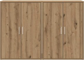 Servírovací skříň 2 ks Artisanový dub 60 x 31 x 84 cm 3334303