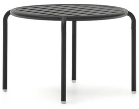 Zahradní odkládací stolek colnos ø 60 cm šedý MUZZA