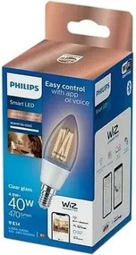 Philips Smart filament E14 4.9W bílá / chytrá LED žárovka / 470 lm / 2