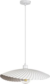 Rabalux BRIDGET závěsný lustr, bílá barva, průměr 47 cm