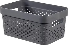 Curver Infinity Dots Úložný box 4.5 l šedá / 26 x 18 x 12 cm