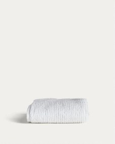 Bílý froté bavlněný ručník 30x50 cm Olvira – Kave Home