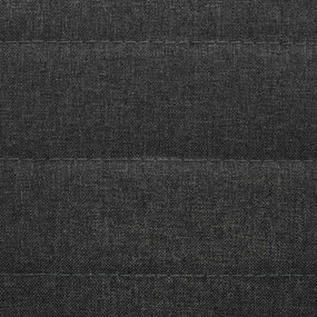 Jídelní židle 4 ks tmavě šedé textil 246180