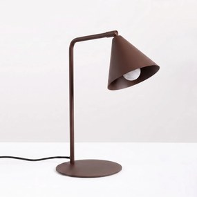 Sollux Lighting Stolní lampa NOX hnědá