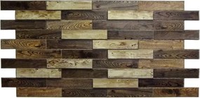 Obkladový 3D PVC panel 95 x 48 cm - Old Tree staré dřevo