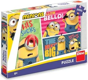 DINO Puzzle Mimoni XL / 300 dílků / 47 x 33 cm