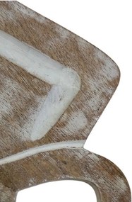 Servírovací prkénko z mangového dřeva se srdíčky Jacques - 40*17 cm