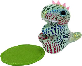 Sinsay - Mazlicí hračka ve tvaru dinosaura s lesklým vzorem - vícebarevná