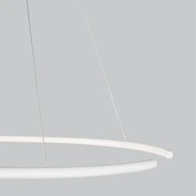 LED lustr Breda 70 bílé