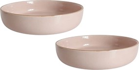 Sinsay - Puntíkované misky 2 pack - pastelová růžová