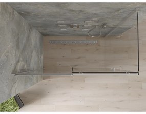 Mexen Omega rozsouvací sprchový kout 150 x 70 cm, Průhledné, Chromovaná - 825-150-070-01-00