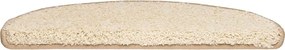 Schodové rohože 30 ks 65 x 21 x 4 cm krémové, půlkulaté, velké 3365816