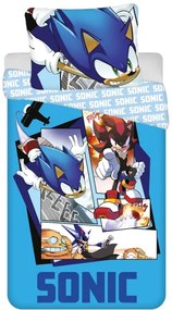 Jerry Fabrics Povlečení Sonic 140x200, 70x90 cm