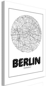 Obraz - Retro Berlin (1 Part) Vertical