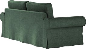 Potah na pohovku IKEA Backabro,  3-místná, rozkládací barva zelená látka pletený vzor
