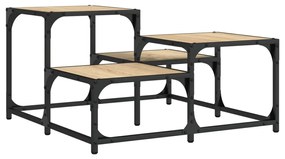 Konferenční stolek dub sonoma 68 x 68 x 40 cm kompozitní dřevo - Default Title