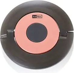 AdHoc GUSTO černo-růžová / Zátka na šampaňské / Plast/silikon / 8,2 x