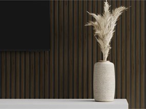 Mexen Lam-B, stěnové lamely 275 × 31,5 cm, HDF deska 4 mm, wenge, S100-275317-2812-071