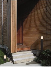 NV 9905021 Venkovní sloupkové svítidlo NOTEN LED černý hliník čirý a bílý akryl 8W 3000K 220-240V IP65 120st. IP65 - NOVA LUCE