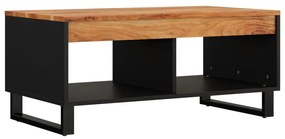 352870 vidaXL Konferenční stolek 90 x 50 x 40 cm masivní akáciové dřevo