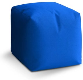 Taburet Cube královská modrá, modrá