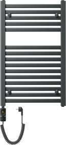 Mexen Helios, elektrické topné těleso 800 x 500 mm, 600 W, antracitová, W103-0800-500-2600-66